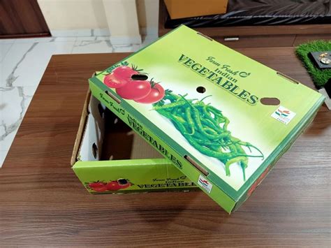 Double Wall 5 Ply Vegetable Packaging Corrugated Box At Rs 32piece In
