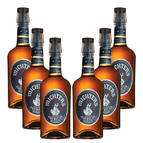 Michters Us 1 Small Batch Unblended American Whiskey 6 Pack 750ml El