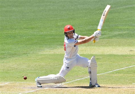 Nathan Mcsweeney Drives During His Hundred