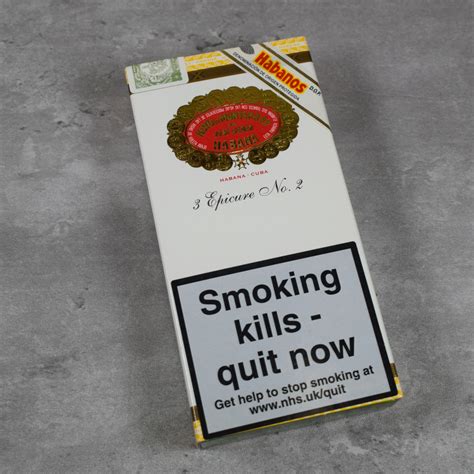 Hoyo De Monterrey Epicure No 2 Cigar Pack Of 3