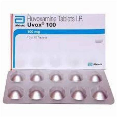 Fluvoxamine Maleate 100 Mg Tablets Sun Pharmaceutical Industries Ltd