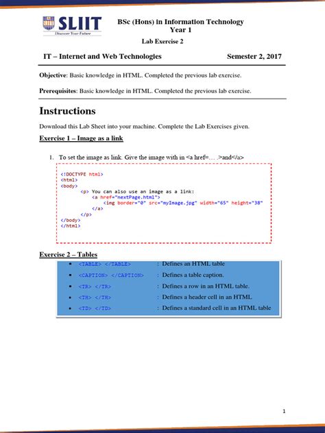 Iwtlabsheet2htmlcss Pdf Html Element Html