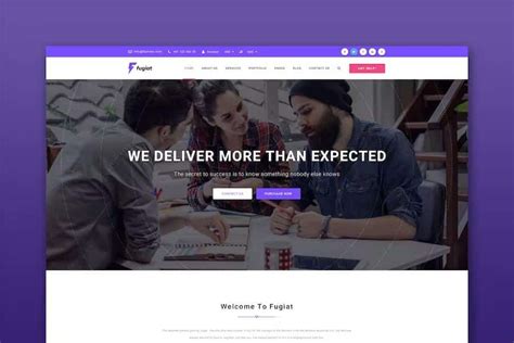 Fugiat Material Design HTML Template Latest Version WooCrack