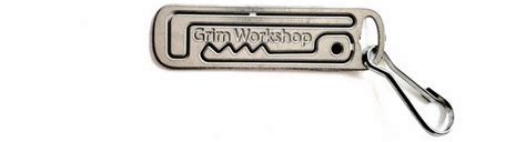 Lock Pick Rake Micro Tool 2 In 1 Lock Pick Keyring Grimworkshop