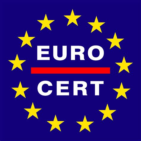 Euro Cert Logo Png Svg Ai Vector Free Download