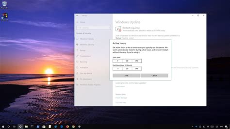 How To Adjust Active Hours In Windows Windows Bulletin