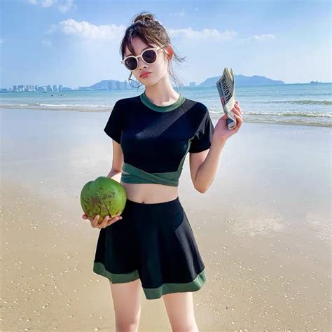 現貨溫泉泡湯 溫泉泳衣 比基尼泳衣 純色比基尼 三點式比基尼 綁帶泳衣 泳衣 泳衣 性感泳衣 女泳衣2022年潮款分體兩 蝦皮購物