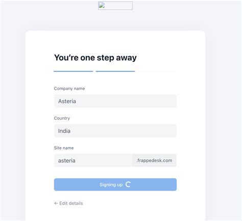 Fix Signup Flow Issue 1181 Frappe Helpdesk GitHub