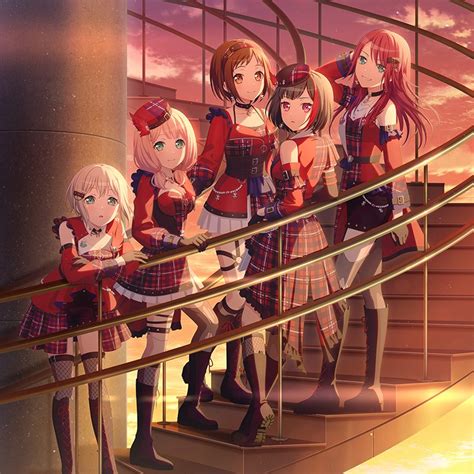 Mini Album Glow Goes On” Afterglow Official Art List Bang Dream