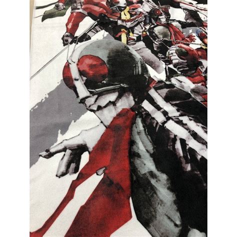 Kamen Rider Showa Riders Bath Towel Yoshito Sugawara Project