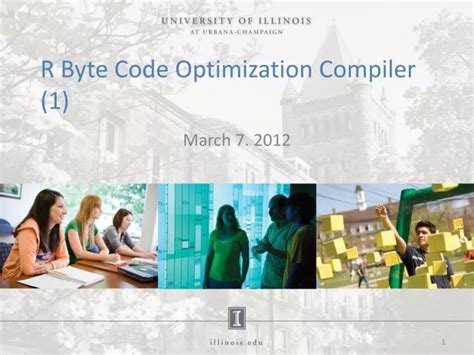 Ppt R Byte Code Optimization Compiler 1 Powerpoint Presentation