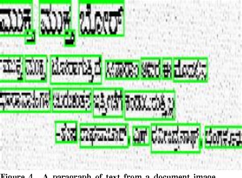Figure 4 From A Kannada Document Image Retrieval System Based On