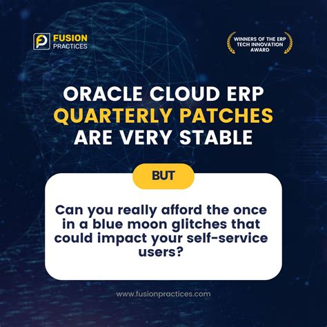 How To Prevent Quarterly Patching In Oracle Cloud Fusion Practices Posted On The Topic Linkedin