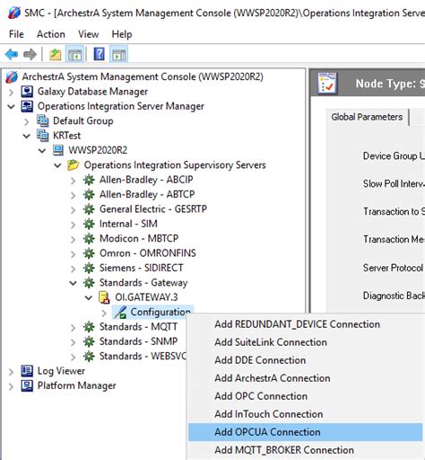 Aveva System Platform To Opc Router Connectivity Options Via Opc Ua
