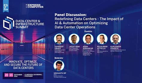 Panel Discussion Redefining Data Centers The Impact Of Ai And Automation On Optimizing Data