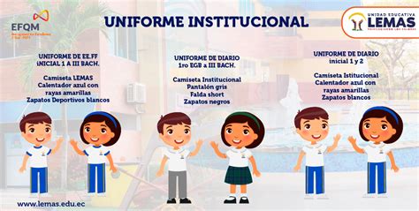 Uso Adecuado Del Uniforme Escolar Unidad Educativa Lemas