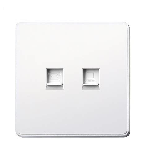 Rj45 Wall Socket Internet Outlet With Tv Outlet Wa Vicedeal