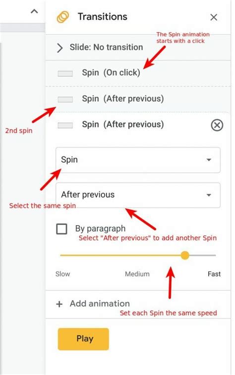 How To Loop Animations In Google Slides