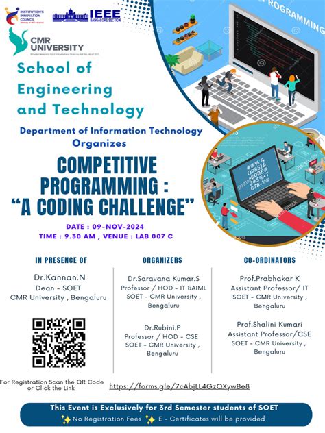 Competitive Programming A Coding Challenge Flyer Pdf