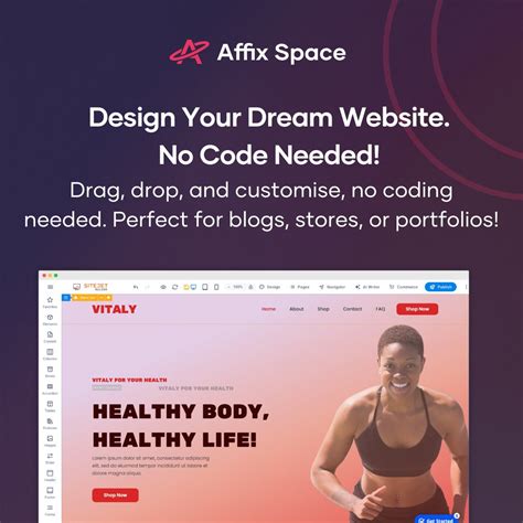 Nocode Webdesign Sitejet Easywebdesign Businessgrowth Affixspace