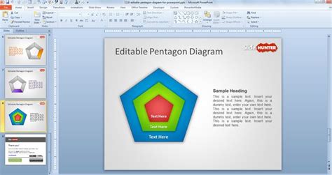 Free Editable Pentagon Diagram For Powerpoint Free Powerpoint