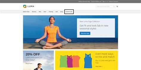 How To Add Custom Link In Header Links And Top Links In Magento 2 Aureate