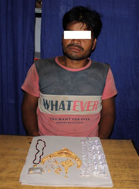 दिउँसै घरमा लगाएको ताला फोडी सुन चाँदीका बिभिन्न गरगहना चोरी गर्ने पक्राउ