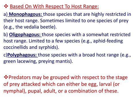 Parasitoids And Predators Their Attributes Pptx