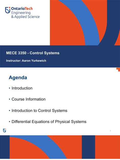 Lecture1 Intro Dynamics Annotated Pdf Control Theory Electrical