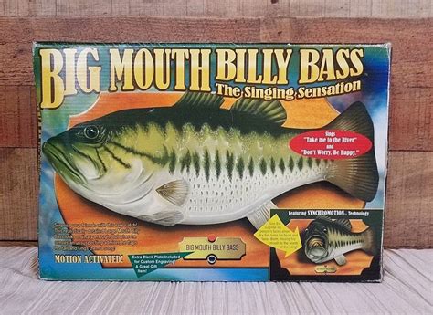 Gemmy Big Mouth Billy Bass Singing Fish For Sale Online Ebay