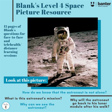 Blanks 4 Questions Space Picture Description Resource Banter Speech And Language