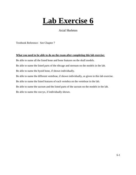Pdf Lab Exercise 6 · Lab Exercise 6 Axial
