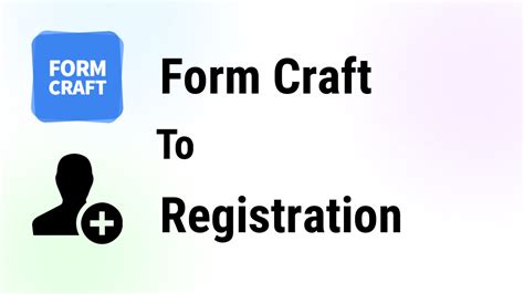Automate FormCraft With Registration Integration Bit Apps
