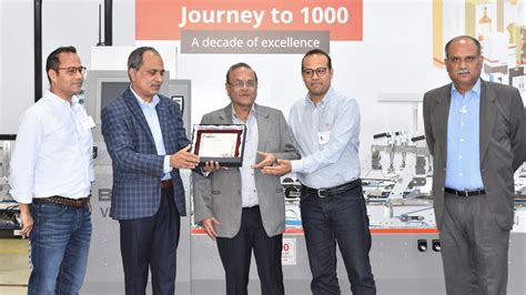 Bobst India Reaches Milestone As 1000th Folder Gluer Comes Off