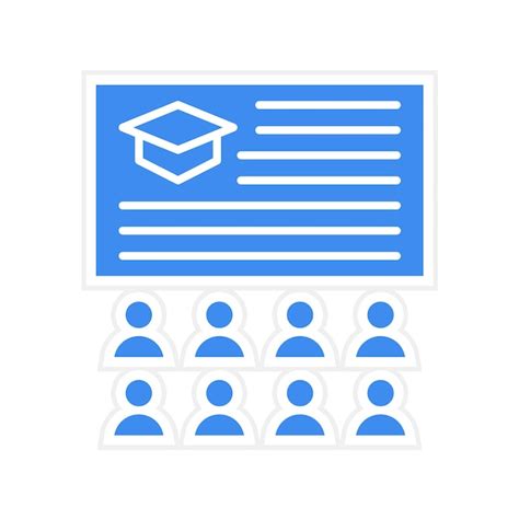 Premium Vector Class Icon Vector Image Can Be Used For University