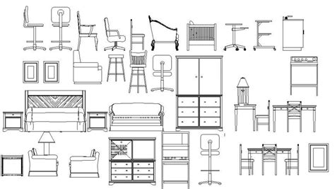 Miscellaneous Cad Blocks Dwg File Cadbull