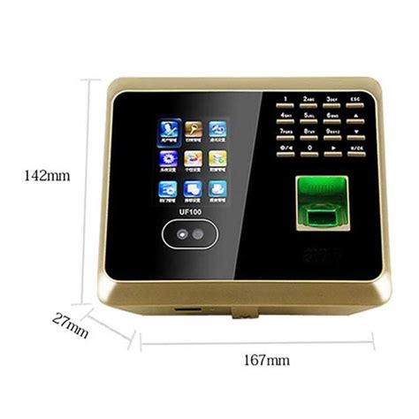 Wifi Uf100plus Face Fingerprint Time Attendance With Free Zksoftware Biometric Facial