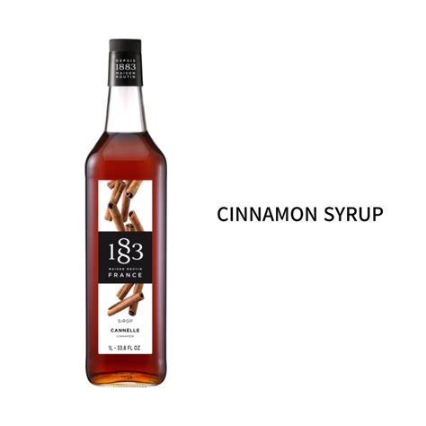 [시럽]1883 시나몬시럽 1000ml 디저트딜리버리