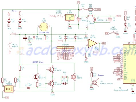 Foxypi Arduino Nano Based Pulse Metal Detector Arduino Project Hub