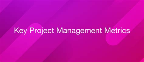 Maximizing Sales Project Success 6 Key Metrics To Monitor