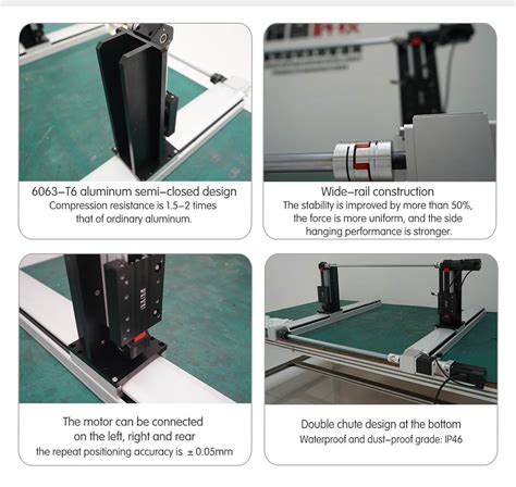 Custom Design Double Track Rail Motorized Guide Belt Driven Linear Gantry System Fuyu