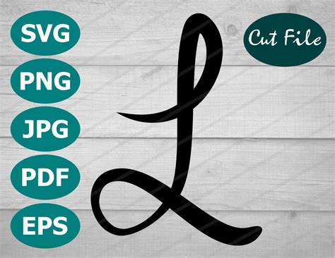 Capital Cursive L