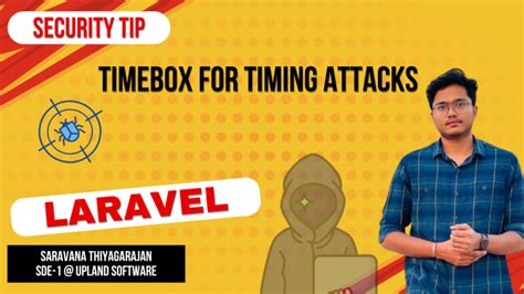 Saravana Thiyagarajan On Linkedin Defend Timing Attacks Timeboxing Insights