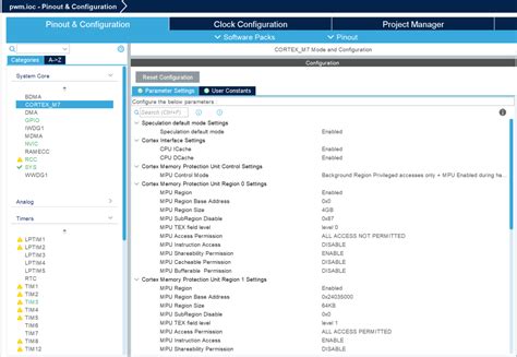 Request For Stm32h735 Dk Example Codes For All Per