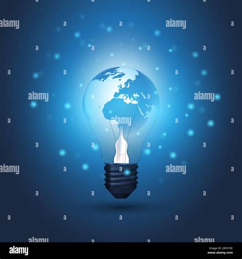 Abstract Cloud Computing Electric And Global Network Connections