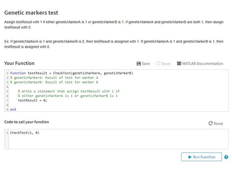 solved assign testresult with 1 if either geneticmarkera is