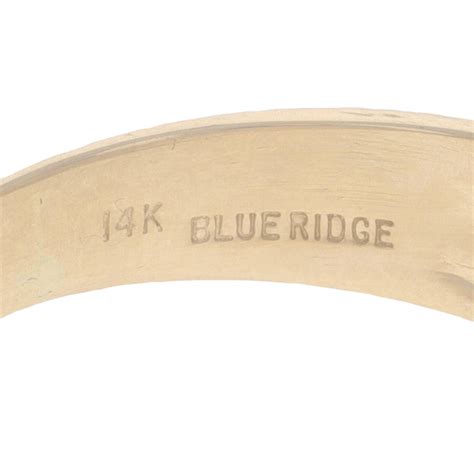 Yellow Gold Diamond Mens Wedding Ring 14k Round 13ctw Four Stone
