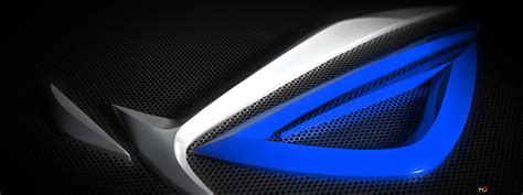 Asus Rog Blue And White K Wallpaper Download