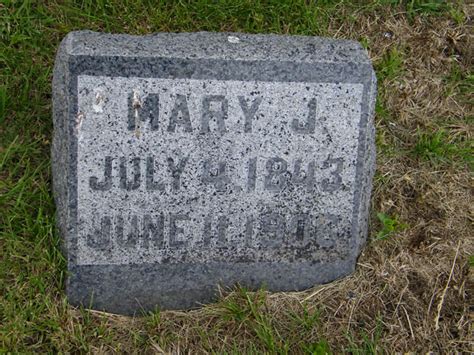 Mary J Eldridge 1843 1906 Find A Grave Memorial