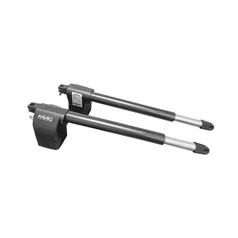 Kit De Operadores Abatibles Faac 412 Para Puertas De 3 Metros Y Hasta